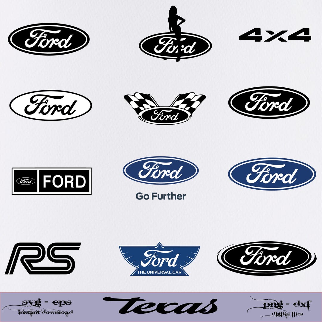 Ford Bundle,ford Svg,ford Png,ford Pdf,ford Cricut,ford Clipart,layered ...