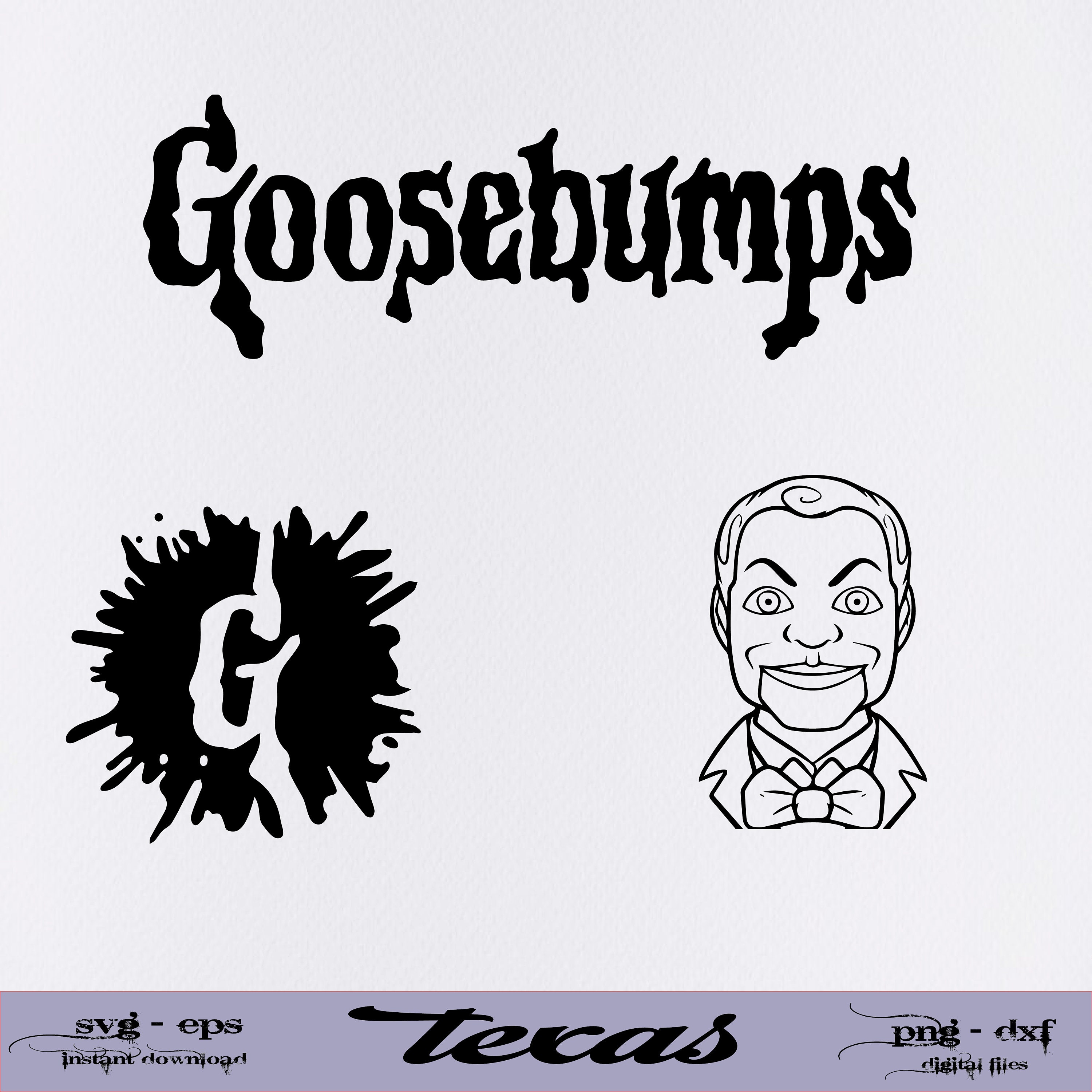 Goosebumps Bundle Svg, Goosebumps Svg, Halloween Svg, Printing ...