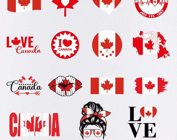 Canada Maple Leaf SVG, Canada Svg, Canadian Svg, Canada Clipart, Canada ...