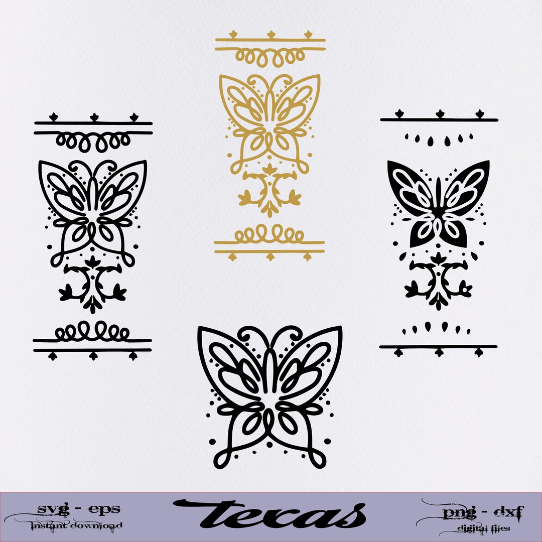 Encanto Candle Pattern Hand Drawn Decal Files, Two Colours Encanto ...