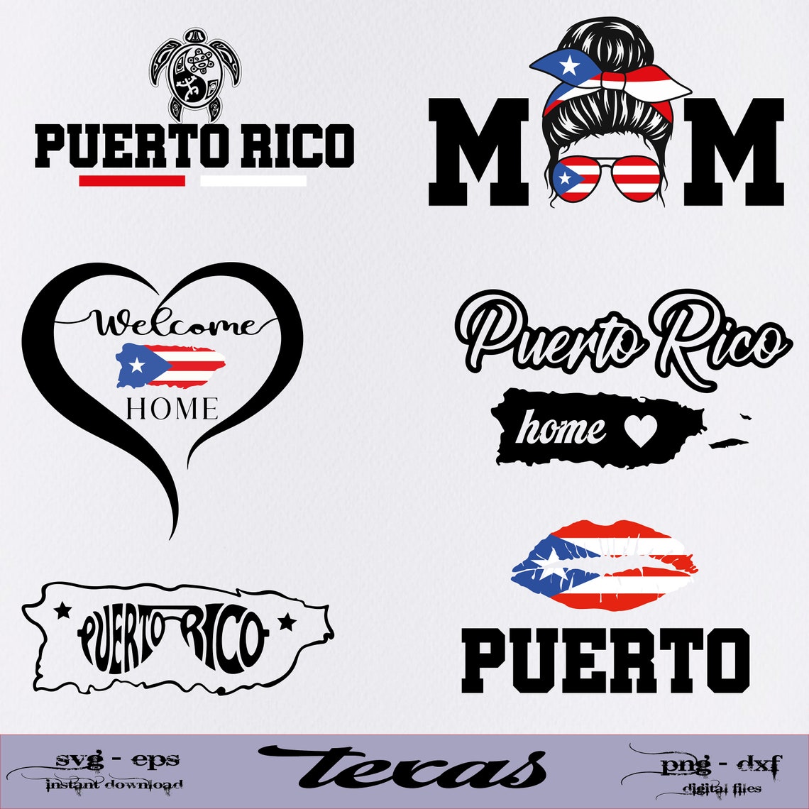 Puerto Rico Svg, Latina Svg, Cricut Svg, Puerto Rico Png, Puerto Rico ...