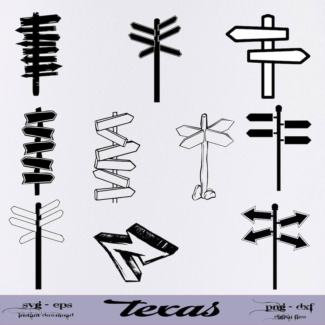 Direction Sign Svg, Destination Sign, Destination Arrow, Street Sign ...