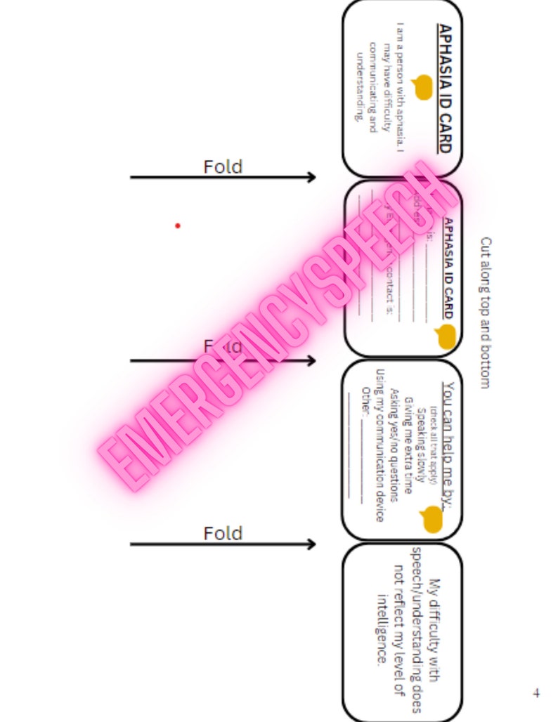 Aphasia Workbook *digital* - Etsy