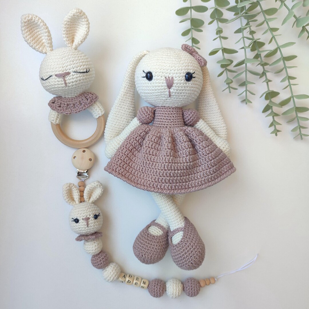 Crochet Rabbit Toy,crochet Rabbit,plush Bunny,amigurumi Rabbit ...