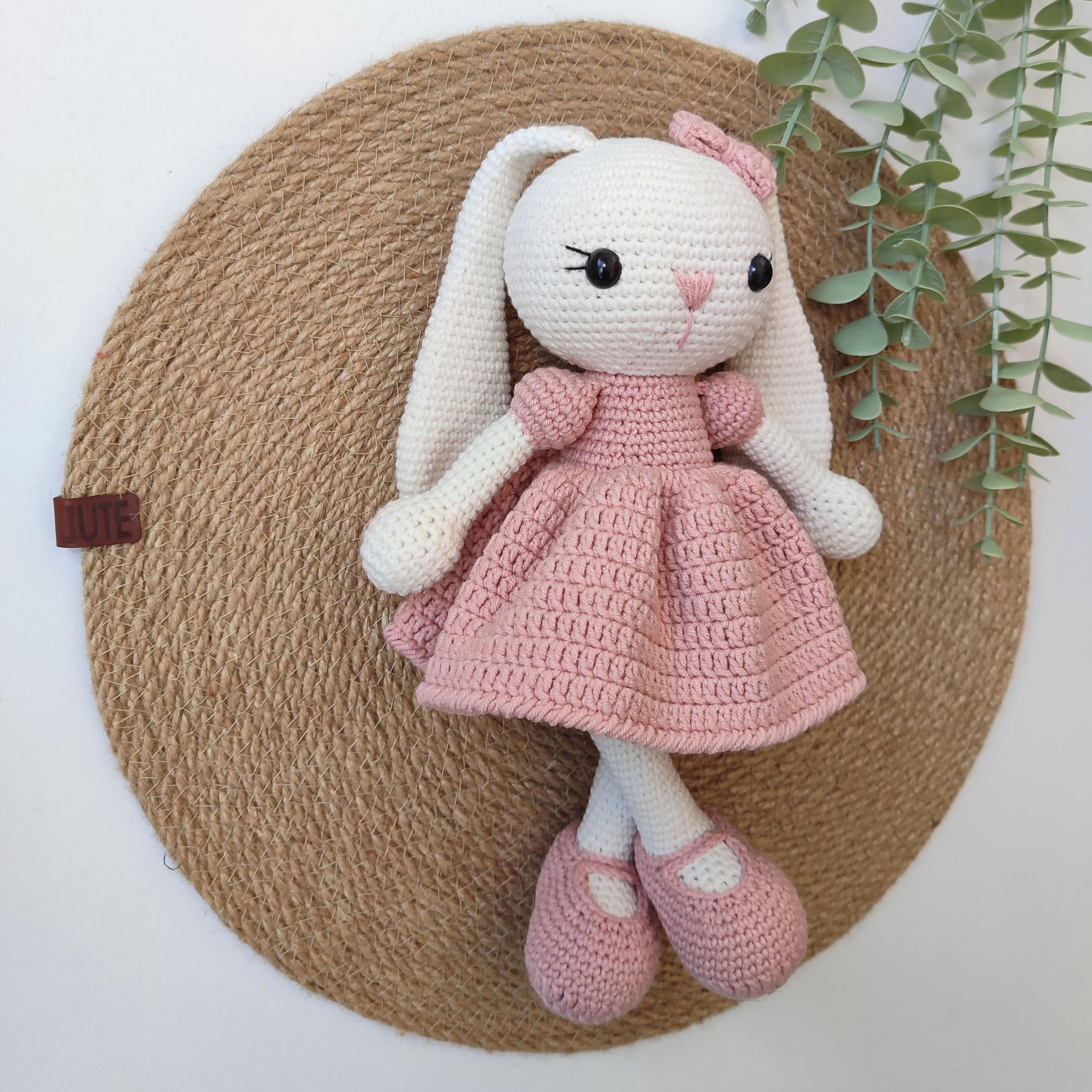 Crochet Rabbit Toy,crochet Plush Bunny,crochet Plush Rabbit,amigurumi ...