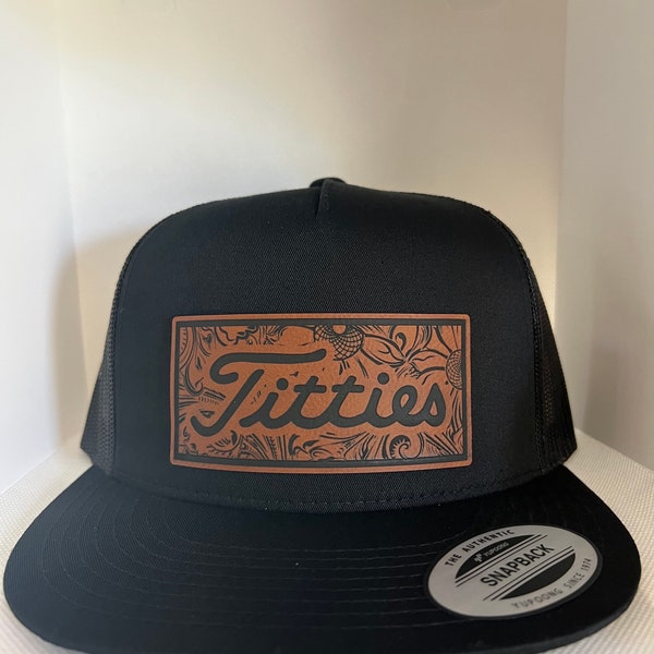 Tooled Leather Hat - Etsy