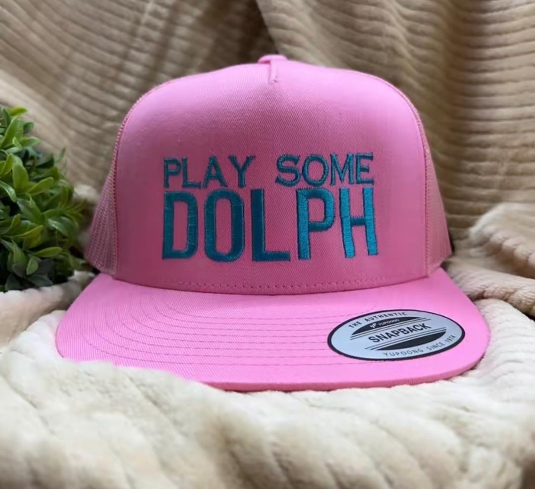 Pink Play Some Dolph Hat - Etsy