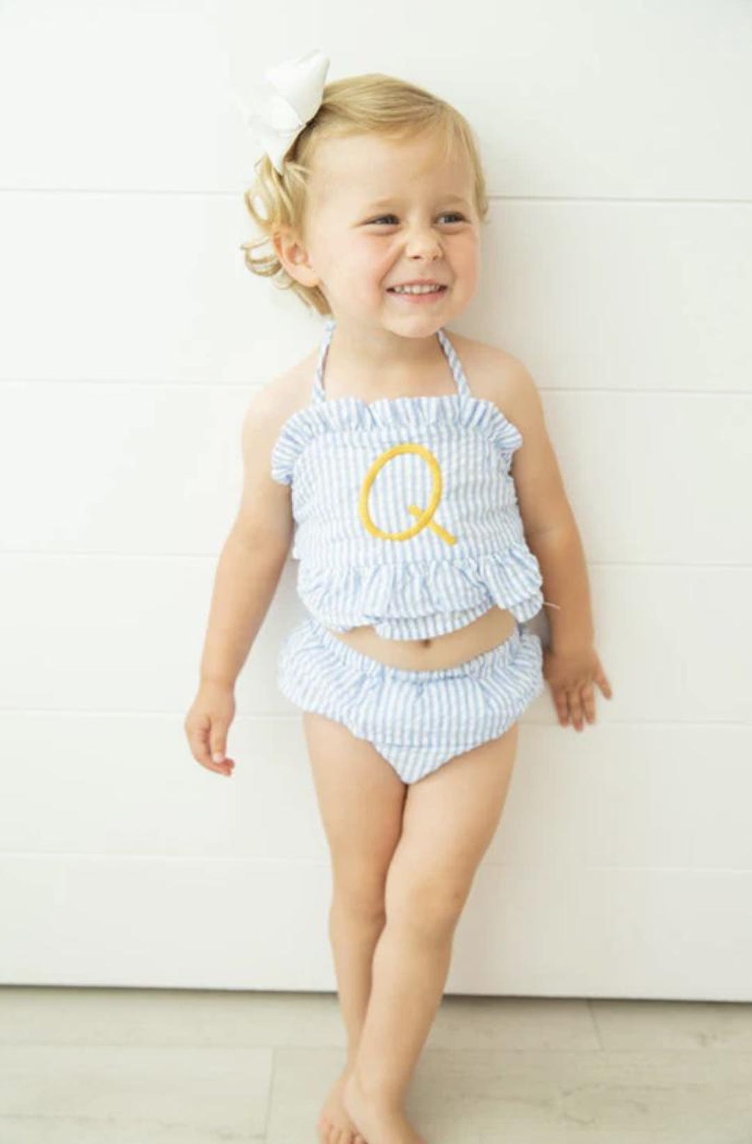 Personalized Girls Bikini Swimsuit, Personalized Swim Suit ...