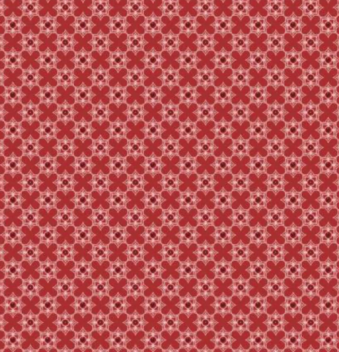 Red Rodeo, Poppy Cotton for Poppy's Basics, Quilters Cotton - Etsy