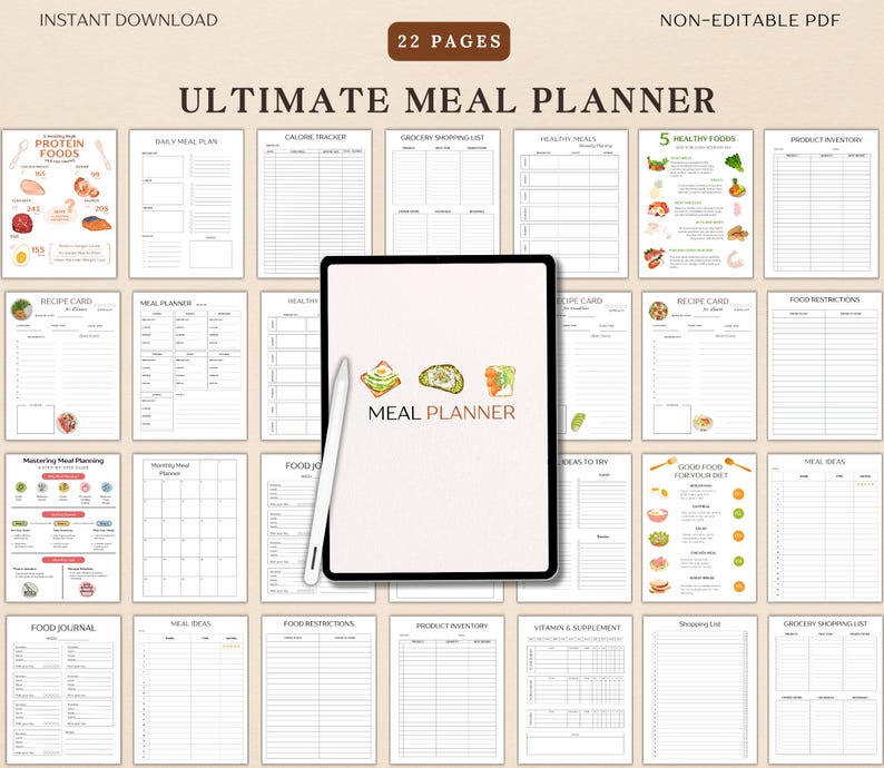 Ultimate Mom Planner BUNDLE, Mom Life Planner, Home Management ...