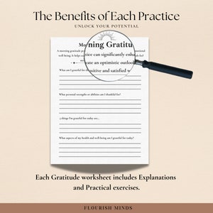 Gratitude Journal Prompts Toolkit | Positive Journaling Gratitude ...