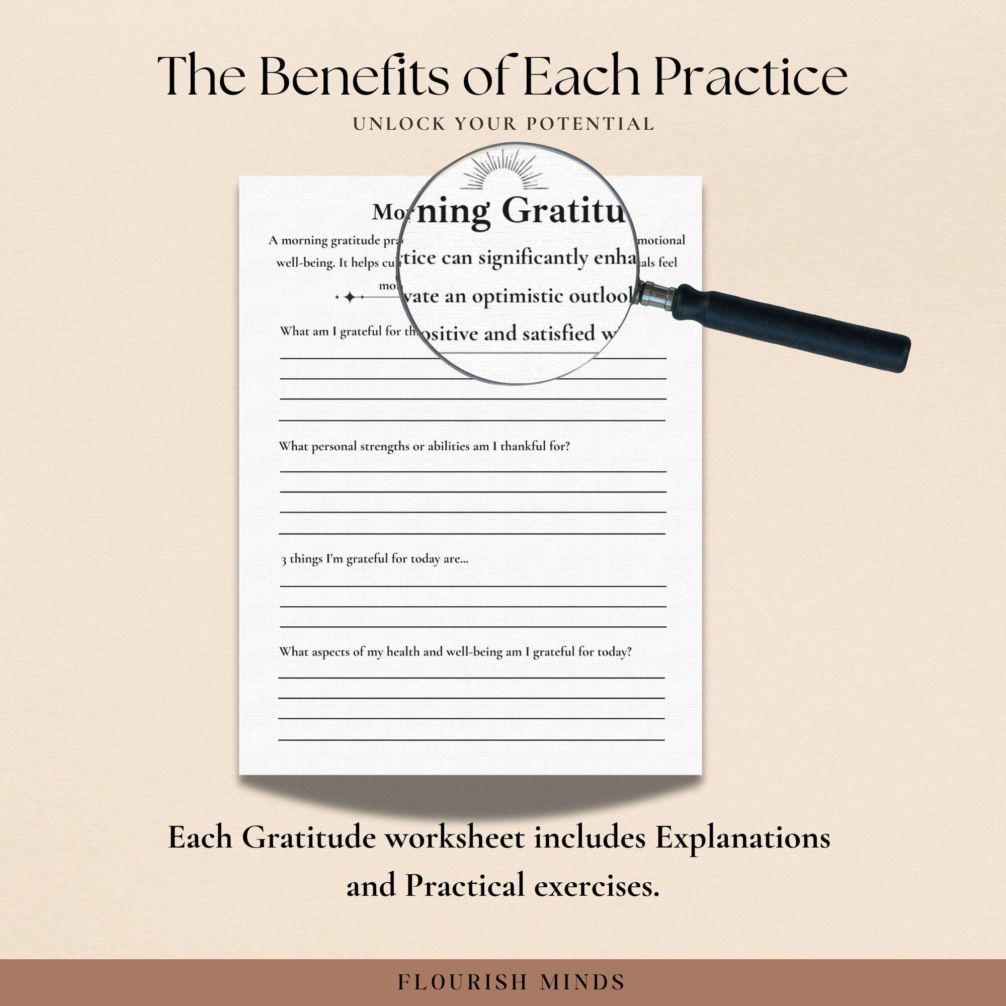 Gratitude Journal Prompts Toolkit | Positive Journaling Gratitude ...