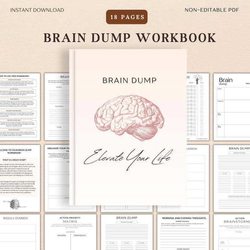 Free Brain Dump - Etsy UK