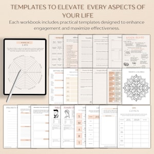 Ultimate Self-growth Workbook Bundle | Personal Development Goal ...