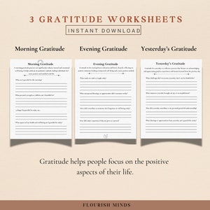 Gratitude Journal Prompts Toolkit | Positive Journaling Gratitude ...