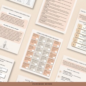 Inner Strength Worksheets, Solution Focused Therapy Strengths,character ...