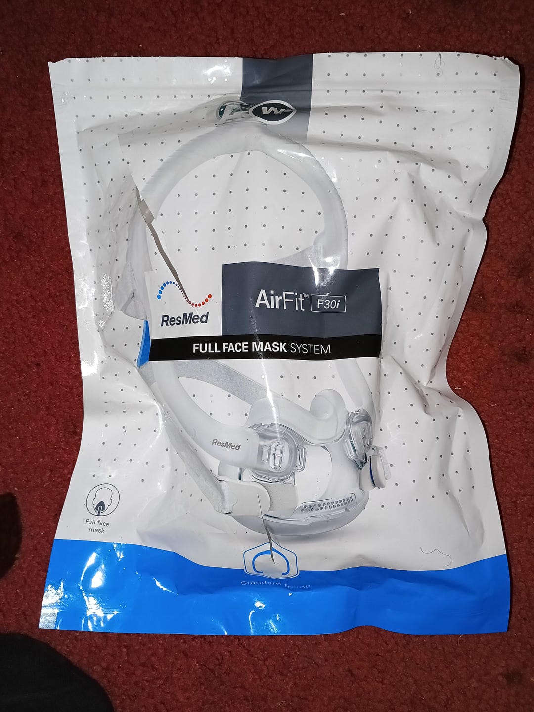 Resmed Airfit F30i Full Face Mask Medium - Etsy