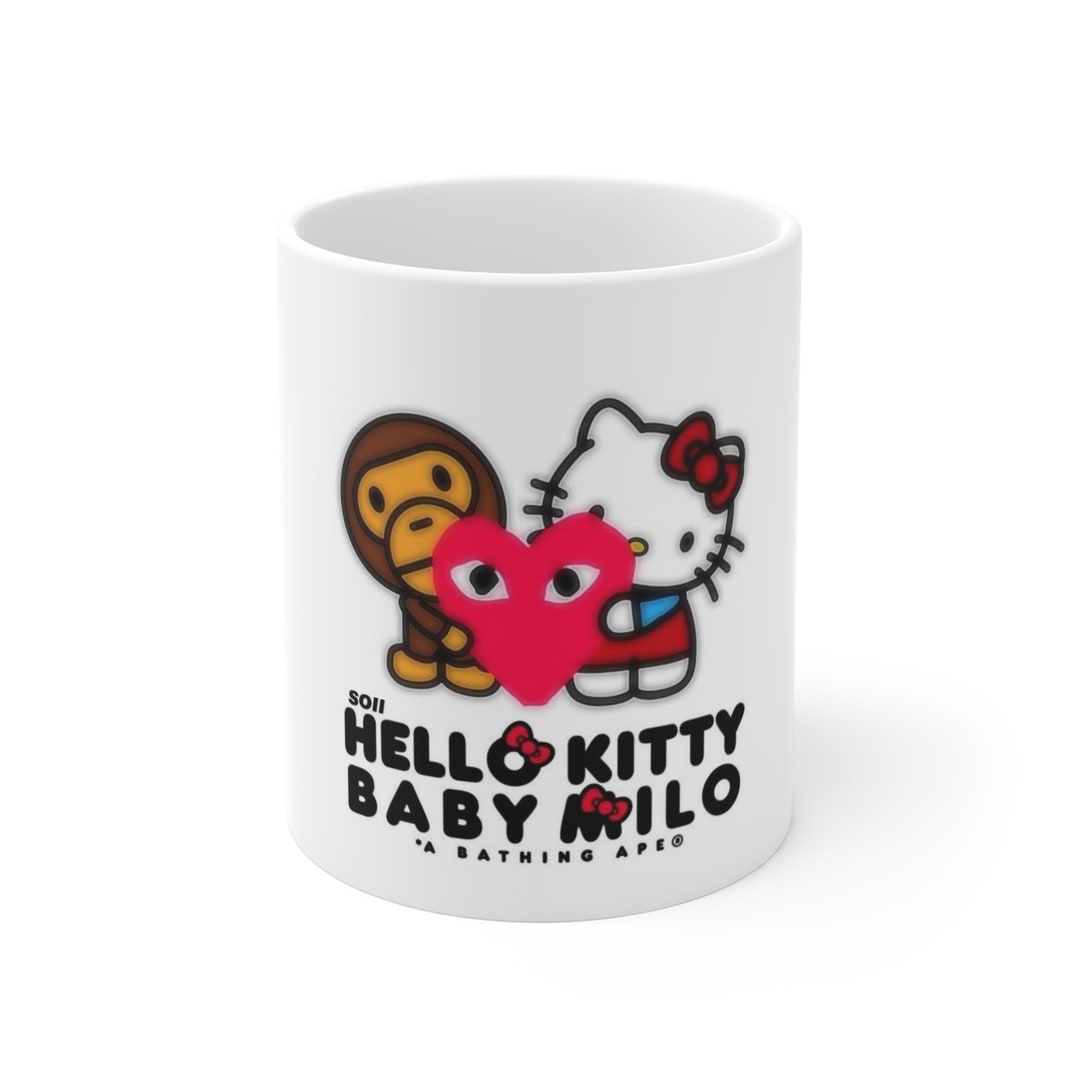 Hello Kitty X Baby Milo Mug - Etsy
