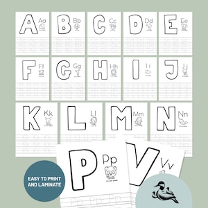 26 Printable Alphabet I Know My Letters Worksheets Preschool ...