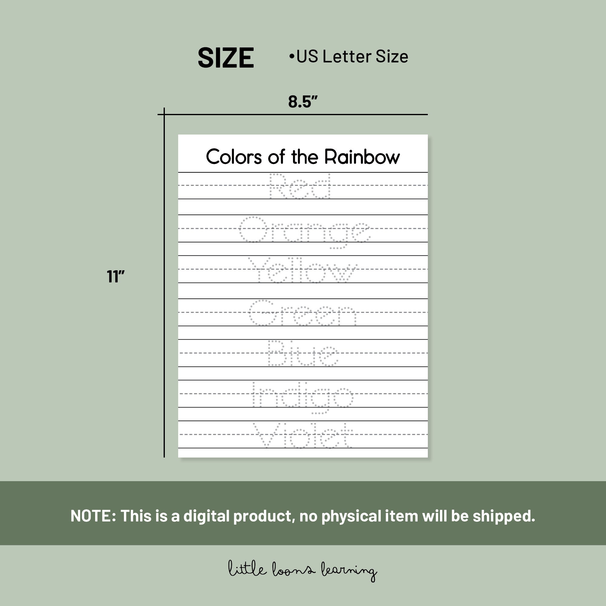 Months of the Year Tracing Sheet Handwriting Practice Days of the Week ...