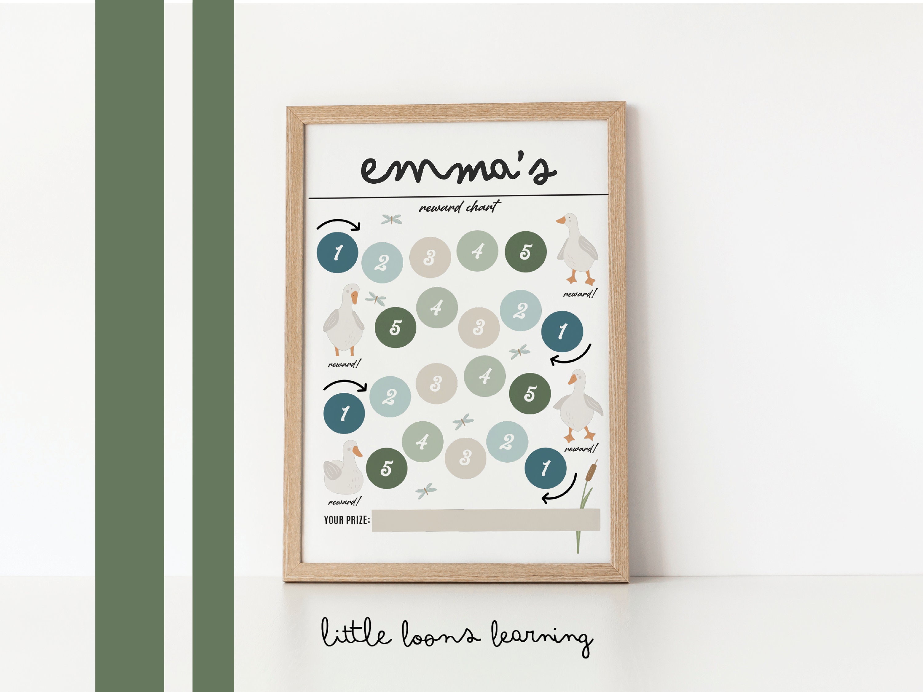 Reward Chart, Toddler Reward Chart, Reward Chart Printable, Kids ...