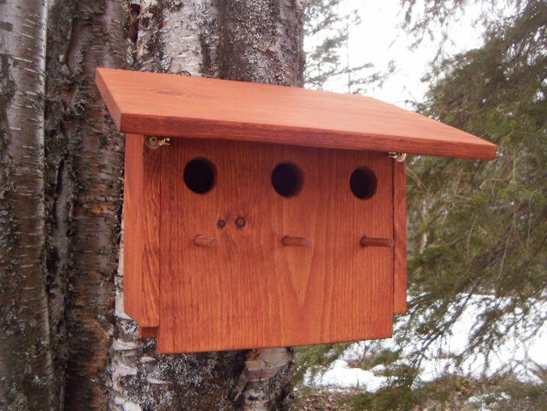 Three Unit Birdhouse Plans, Birdhouse Plans, DIY Birdhouses, Bird ...