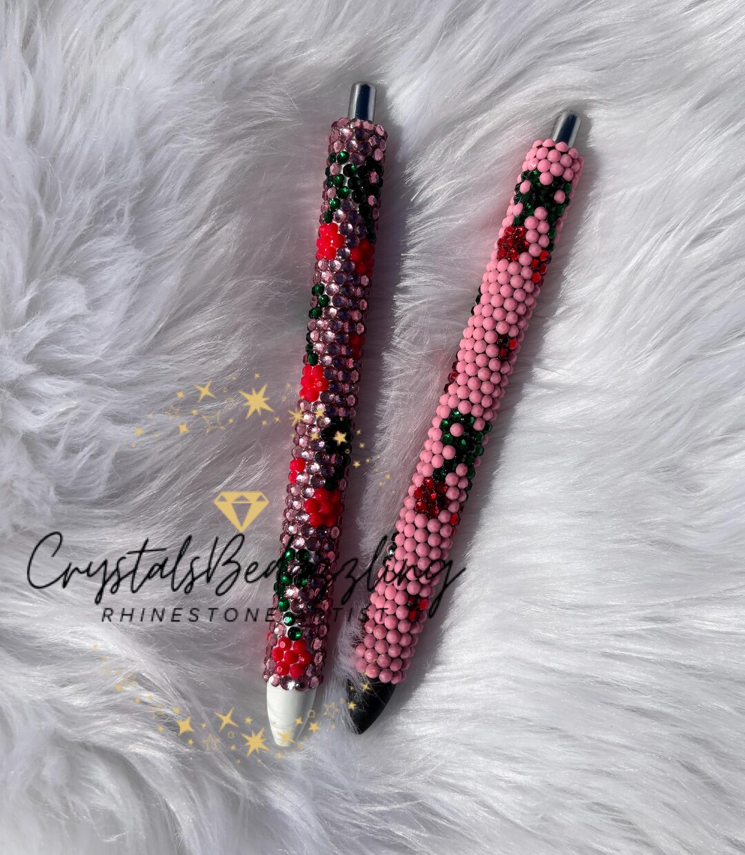 Cherry Ink Pen: Black & White Stationery - Etsy