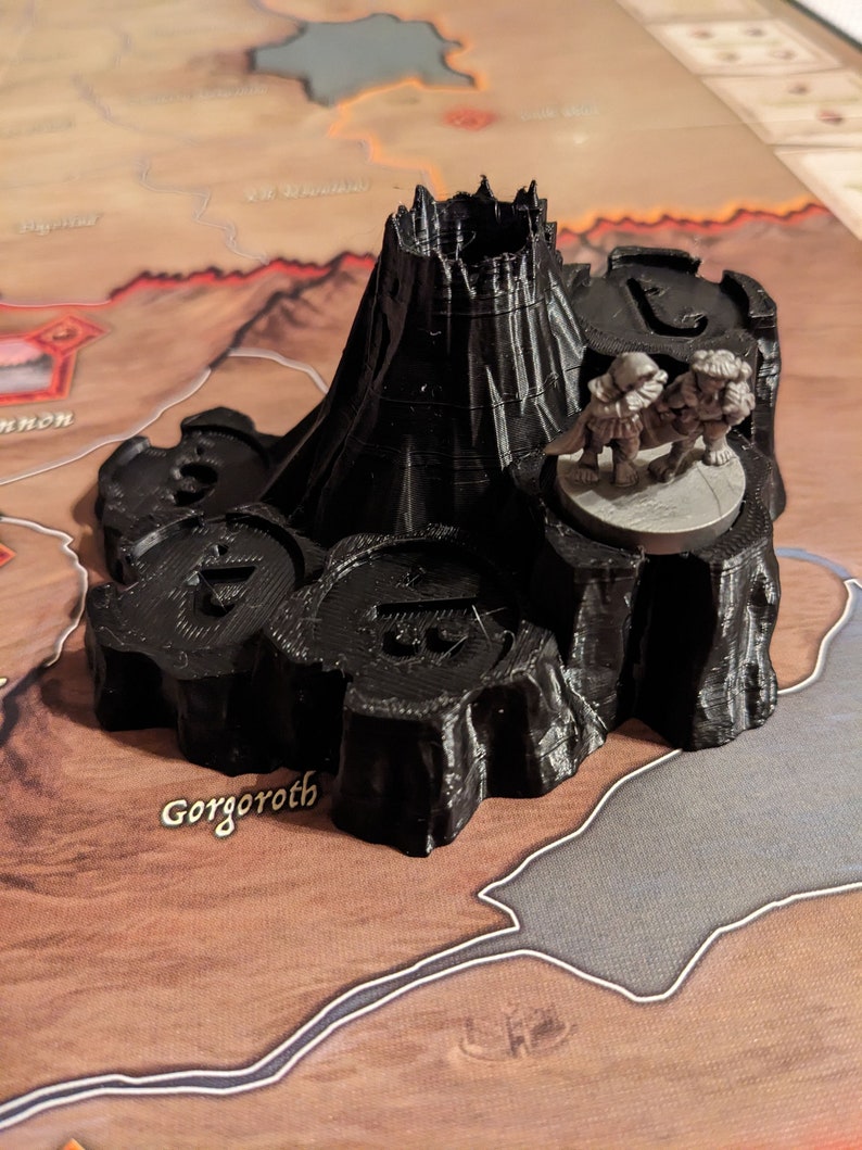 War of the Ring 3D Terrain Upgrade Kit - Mount Doom, Mountain Borders ...