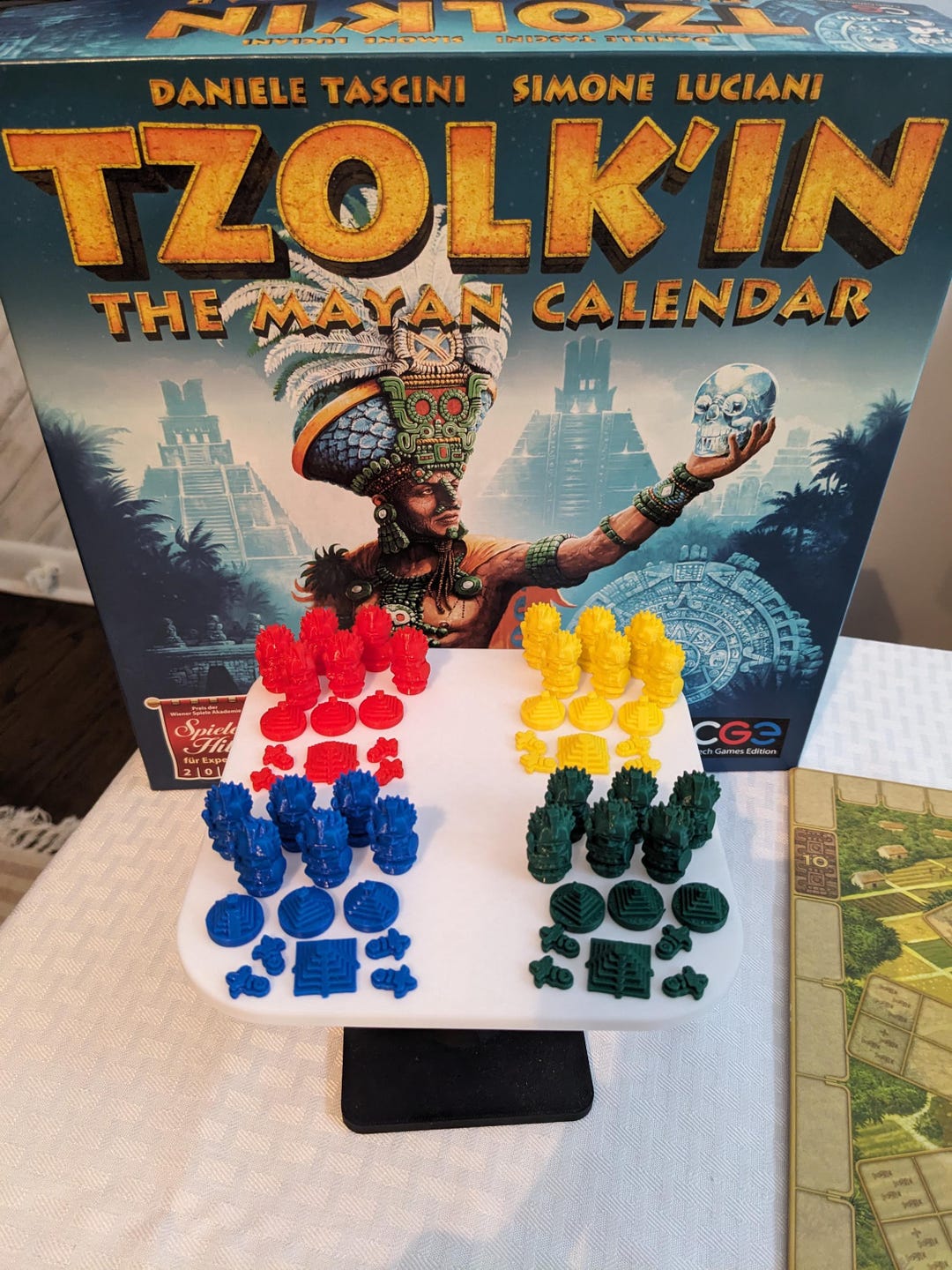 Tzolk'in / Tzolkin Board Game Upgrade Set - Player Pieces - 56 or 70 ...