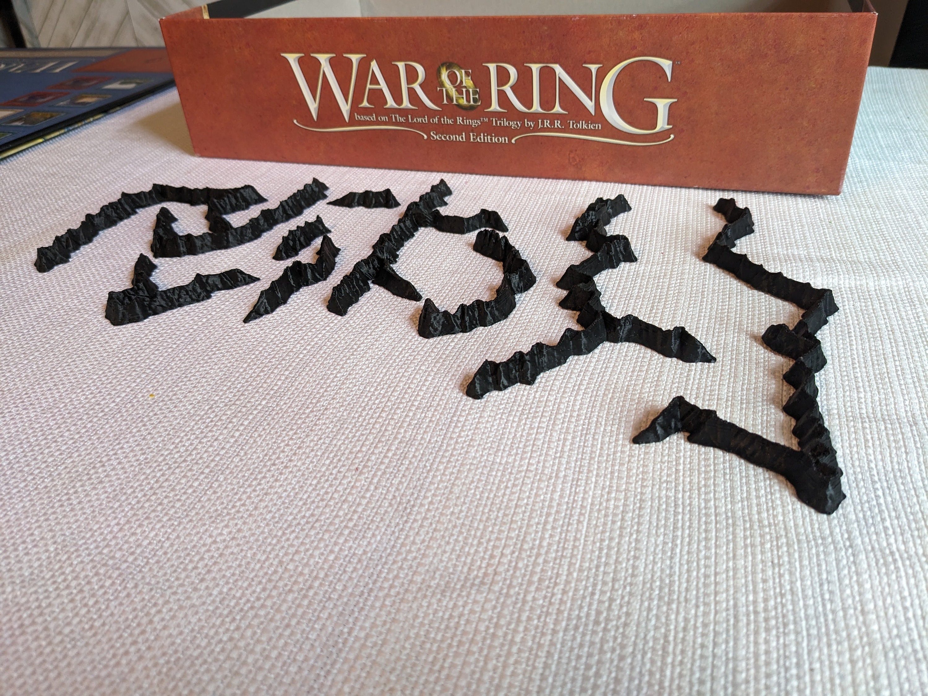 War of the Ring 3D Terrain Upgrade Kit - Mount Doom, Mountain Borders ...
