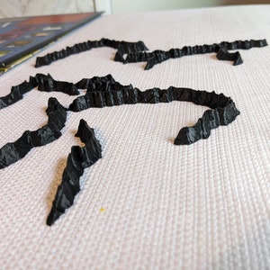 War of the Ring 3D Terrain Upgrade Kit - Mount Doom, Mountain Borders ...