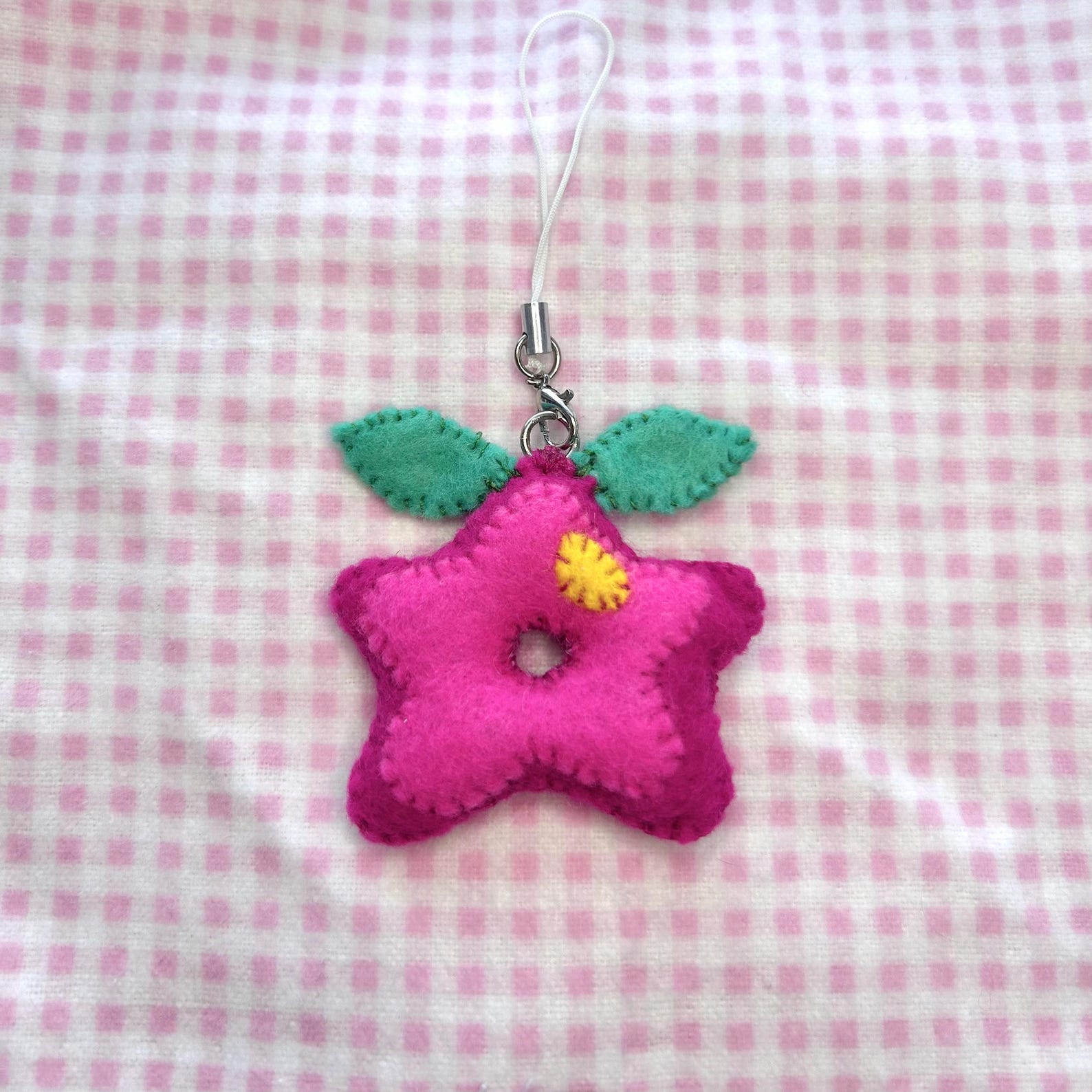 Pink! Stardew Valley Stardrop Felt Plush Keychain | Cozy Game Keychain ...