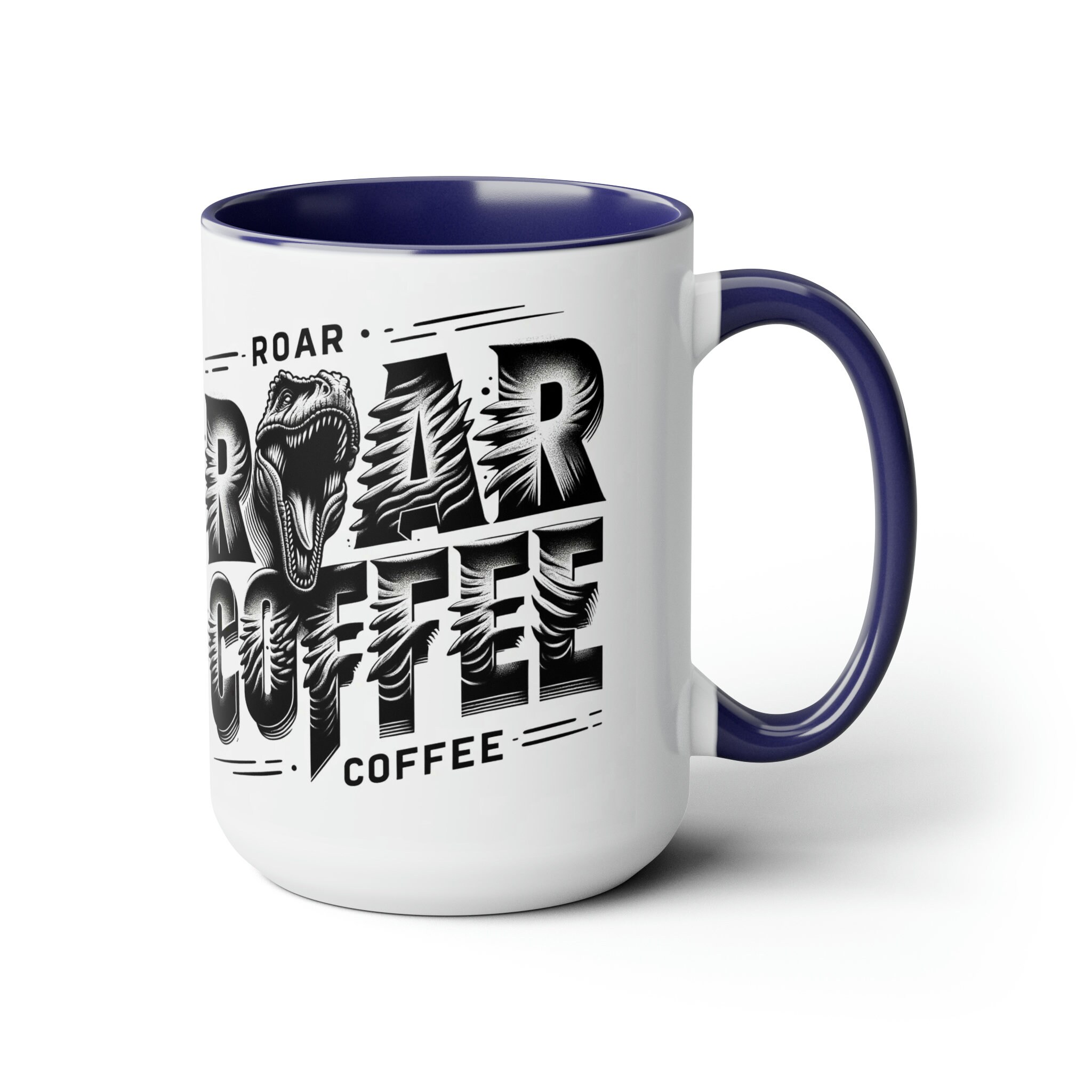 15 Oz. Dinosaur Roar Coffee Mug - Etsy
