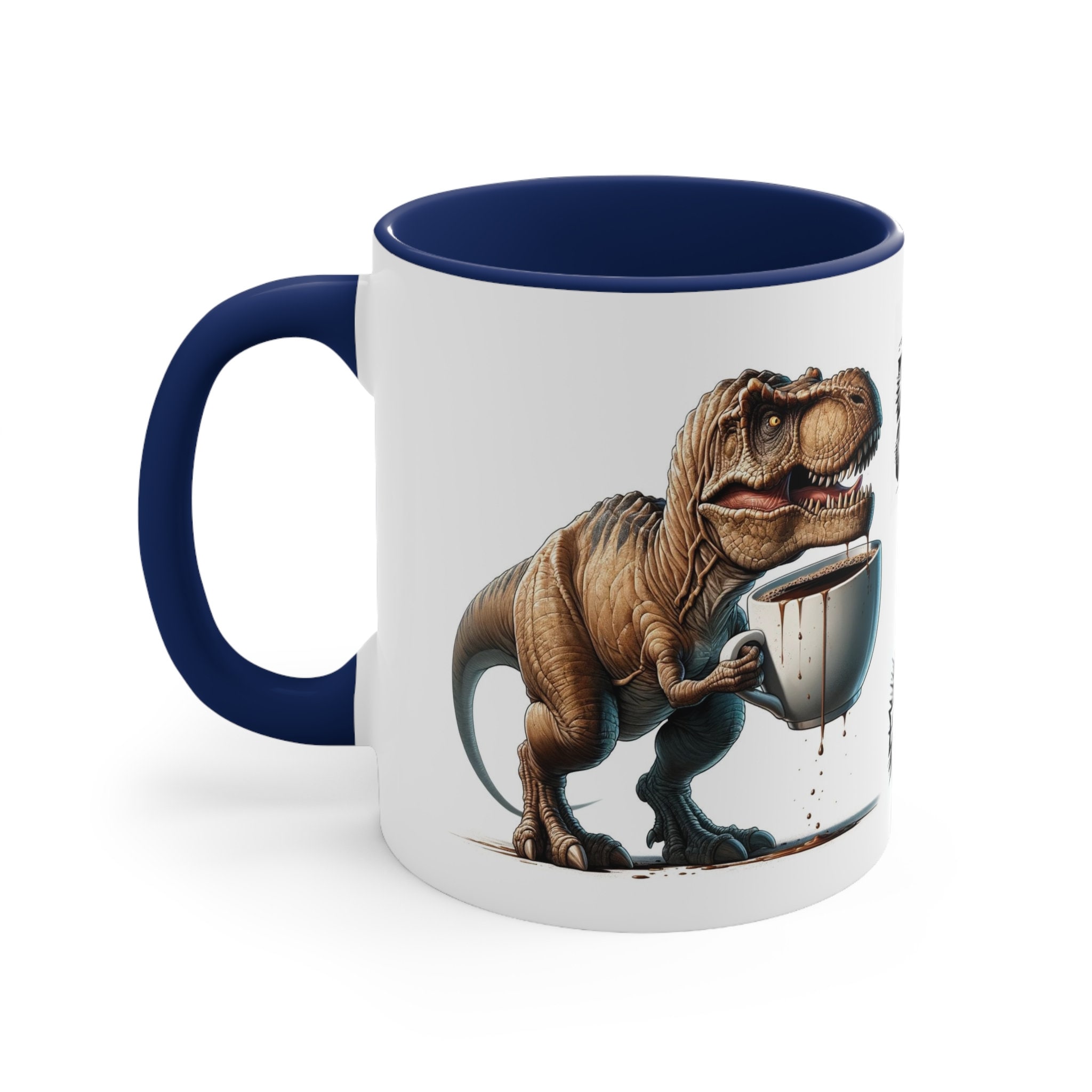 Tyrannosaurus Rex Roar Coffee Mug / Cup, Dino, Dinosaur, Coffee, Tea ...