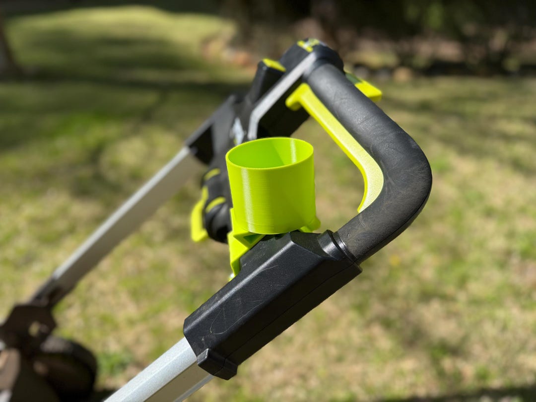 Cup Holder for Ryobi 40V HP Brushless 21" Self Propelled Multi-blade ...