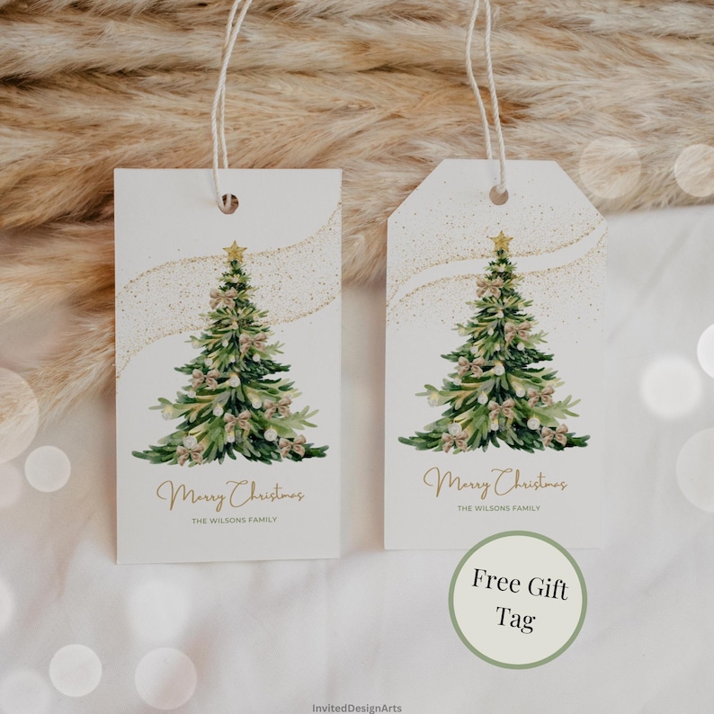 Merry Xmas Card Template Printable Xmas Card, Happy Holidays Cards ...