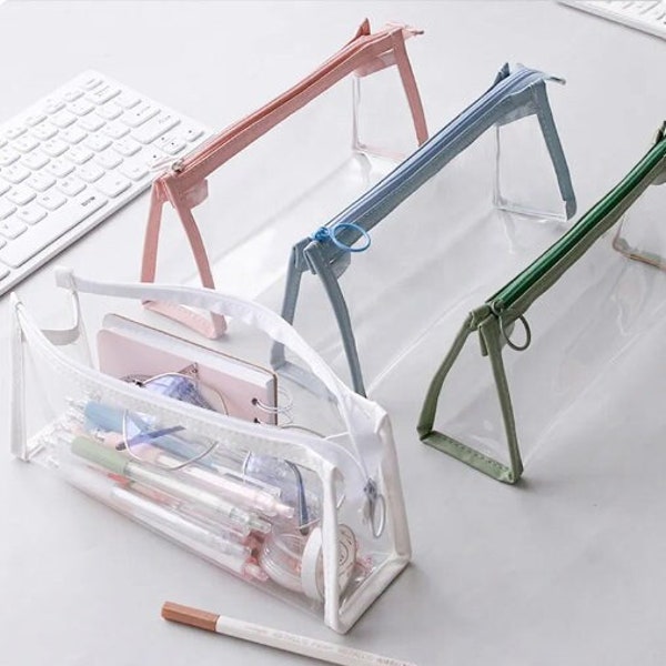 Cute Transparent Pencil Case - Etsy