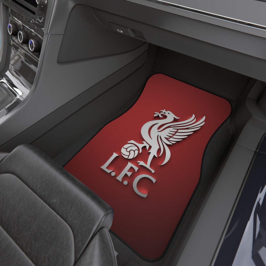 Liverpool England Best Football Team 2x Car Mats, English Premier ...