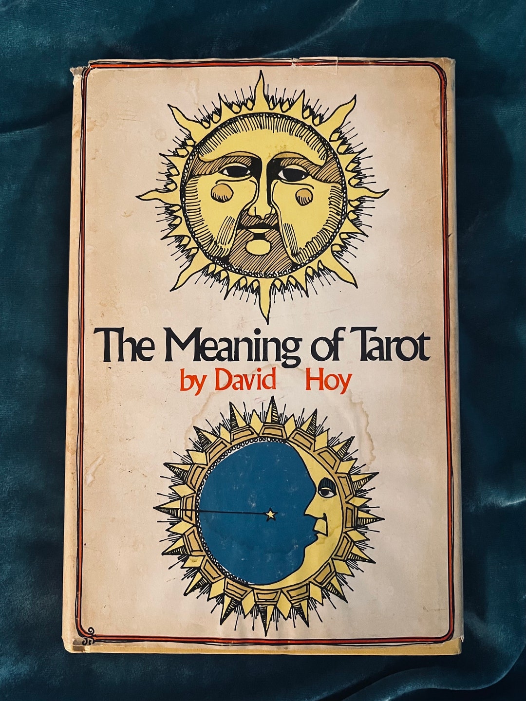 The Meaning of Tarot by David Hoy First Edition - Etsy