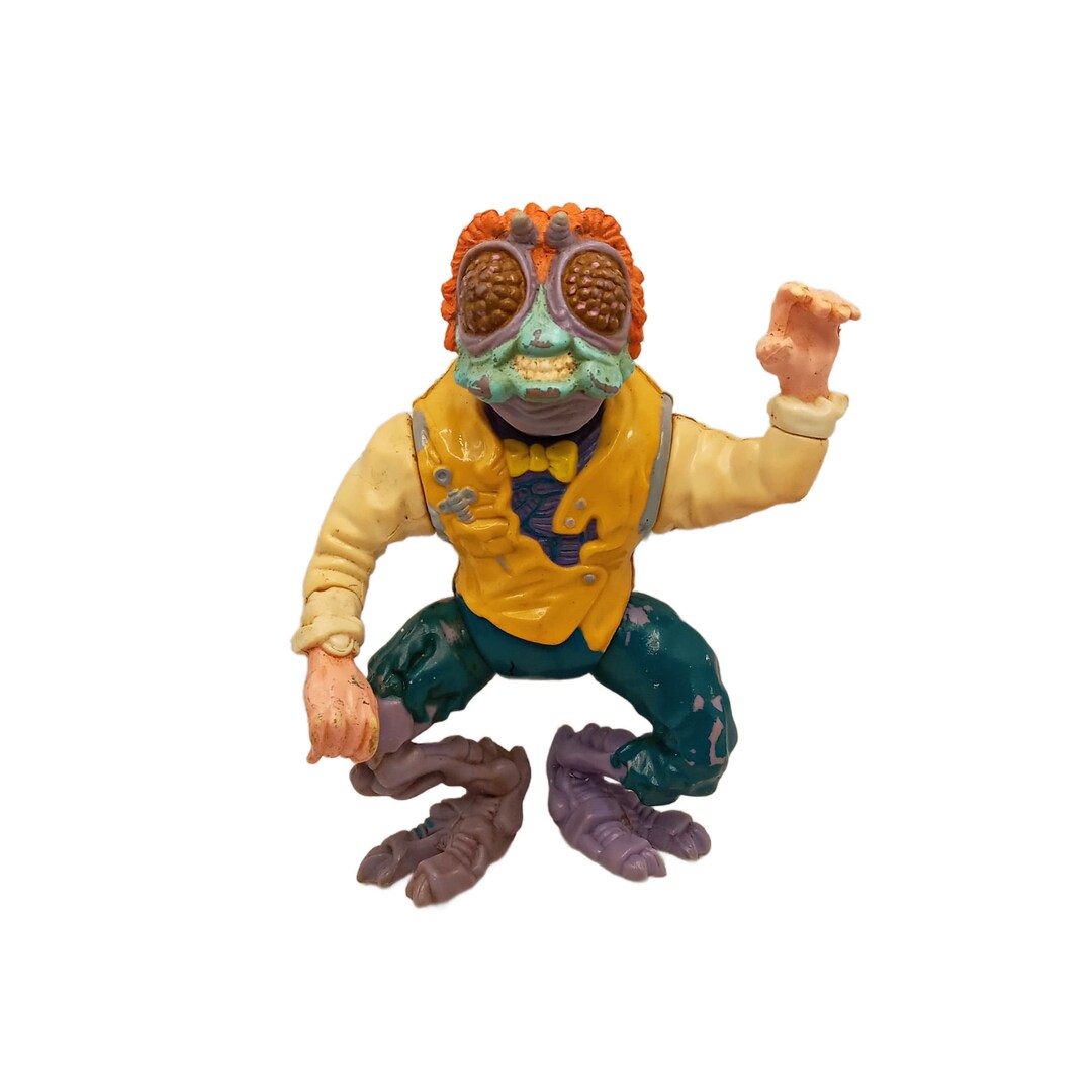 TMNT Baxter Stockman Action Figure, Vintage Teenage Mutant Ninja ...