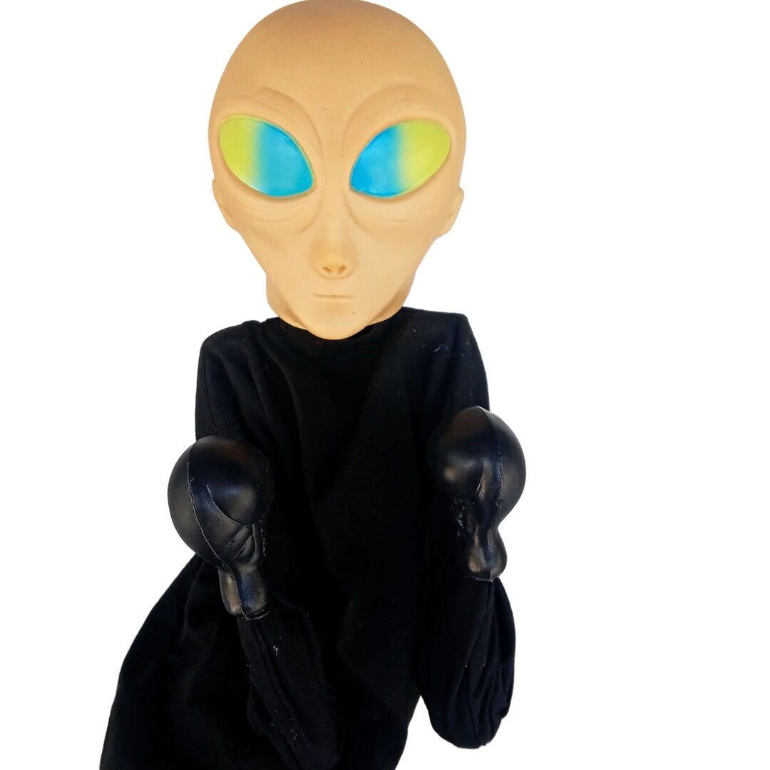 Boxing Alien Hand Puppet by Rojus - Etsy