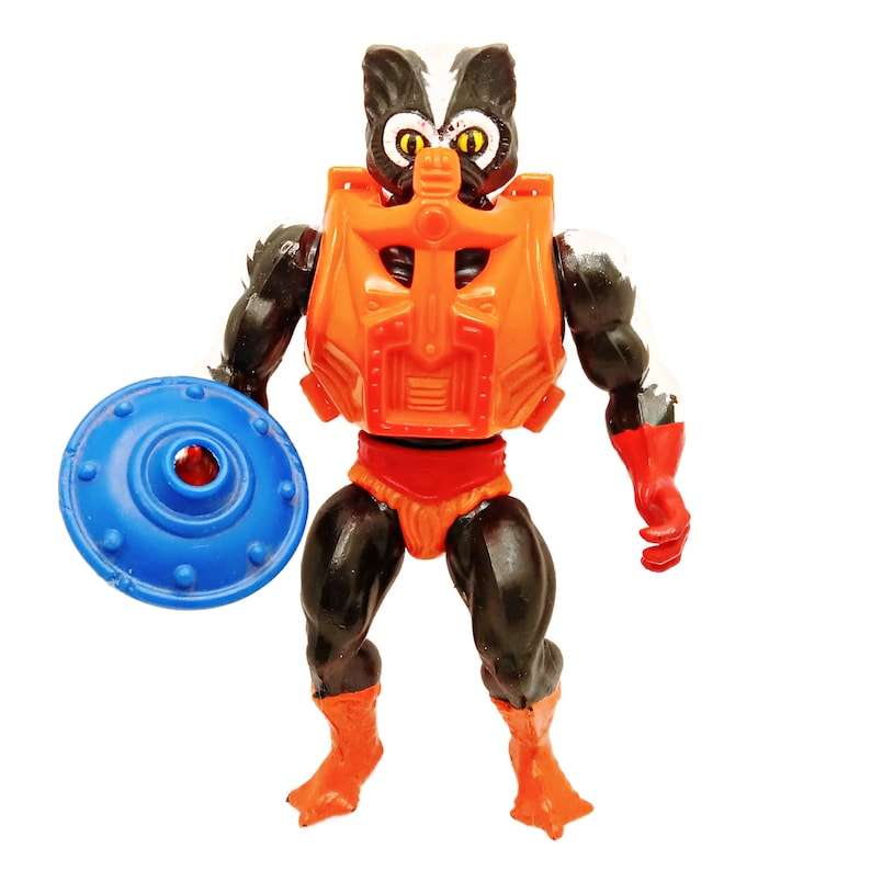 STINKOR, Vintage He Man Action Figure, MOTU Mattel Skunk Man - Etsy