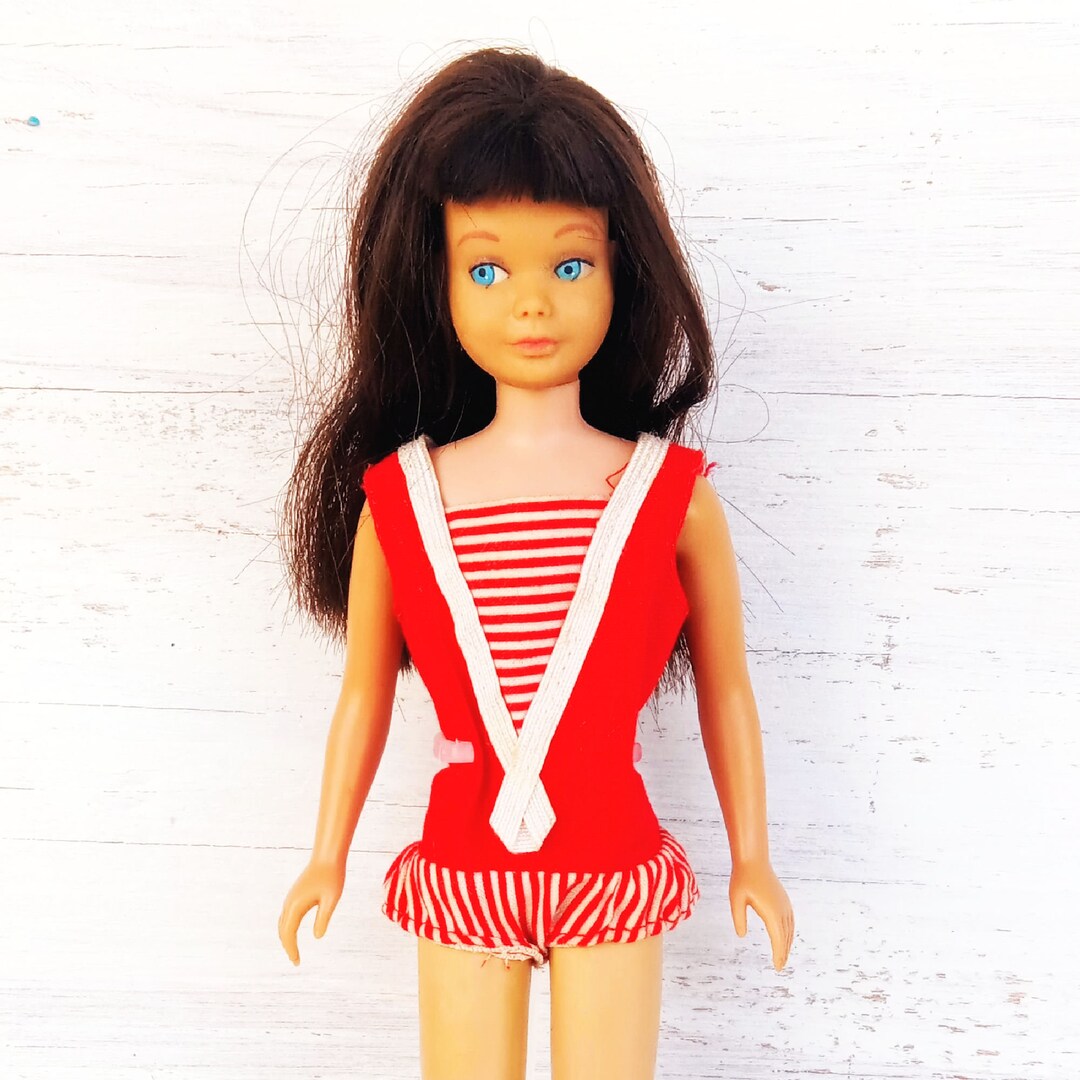 1964 Original Skipper Bathing Suit With Shoes, Barbie, DOLL NOT ...