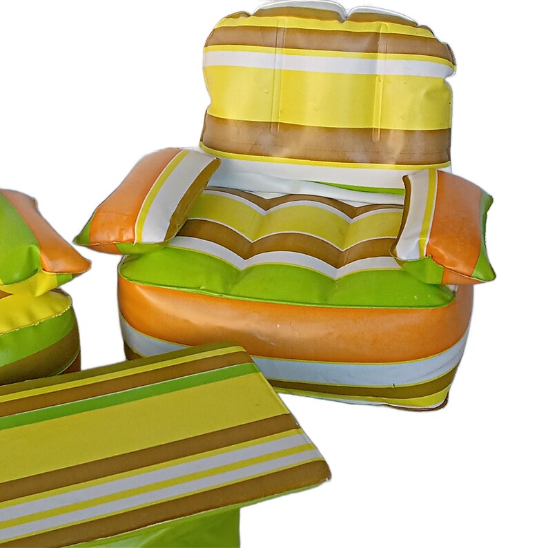 Vintage Mod Retro Blow up Barbie Doll Furniture - Etsy