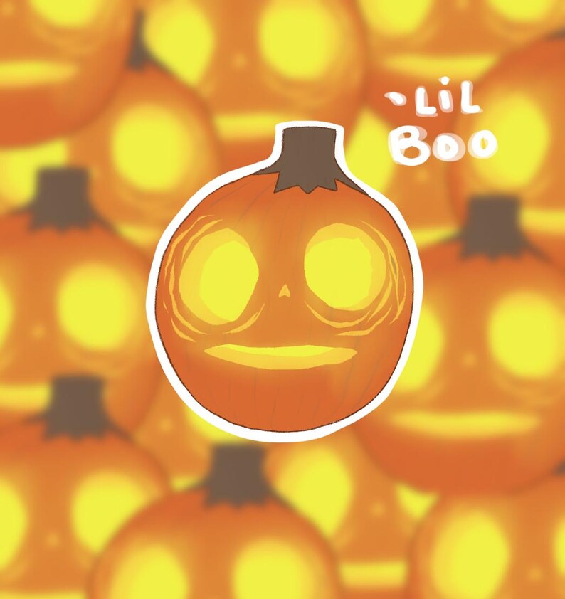 Lil Boo HHN Sticker - Etsy