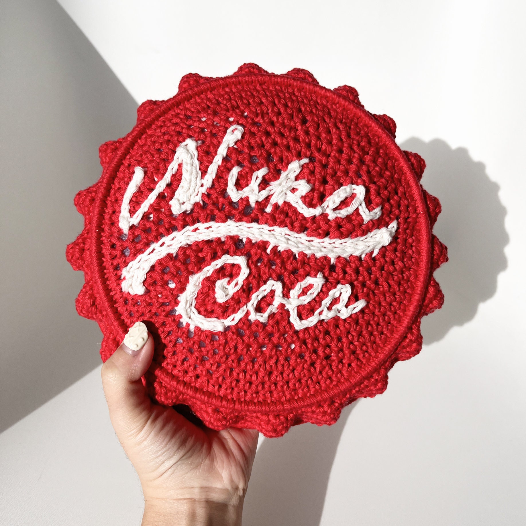 Fallout Nuka Cola Cap Wall Decor Crochet Pattern Amigurumi PDF Pattern ...