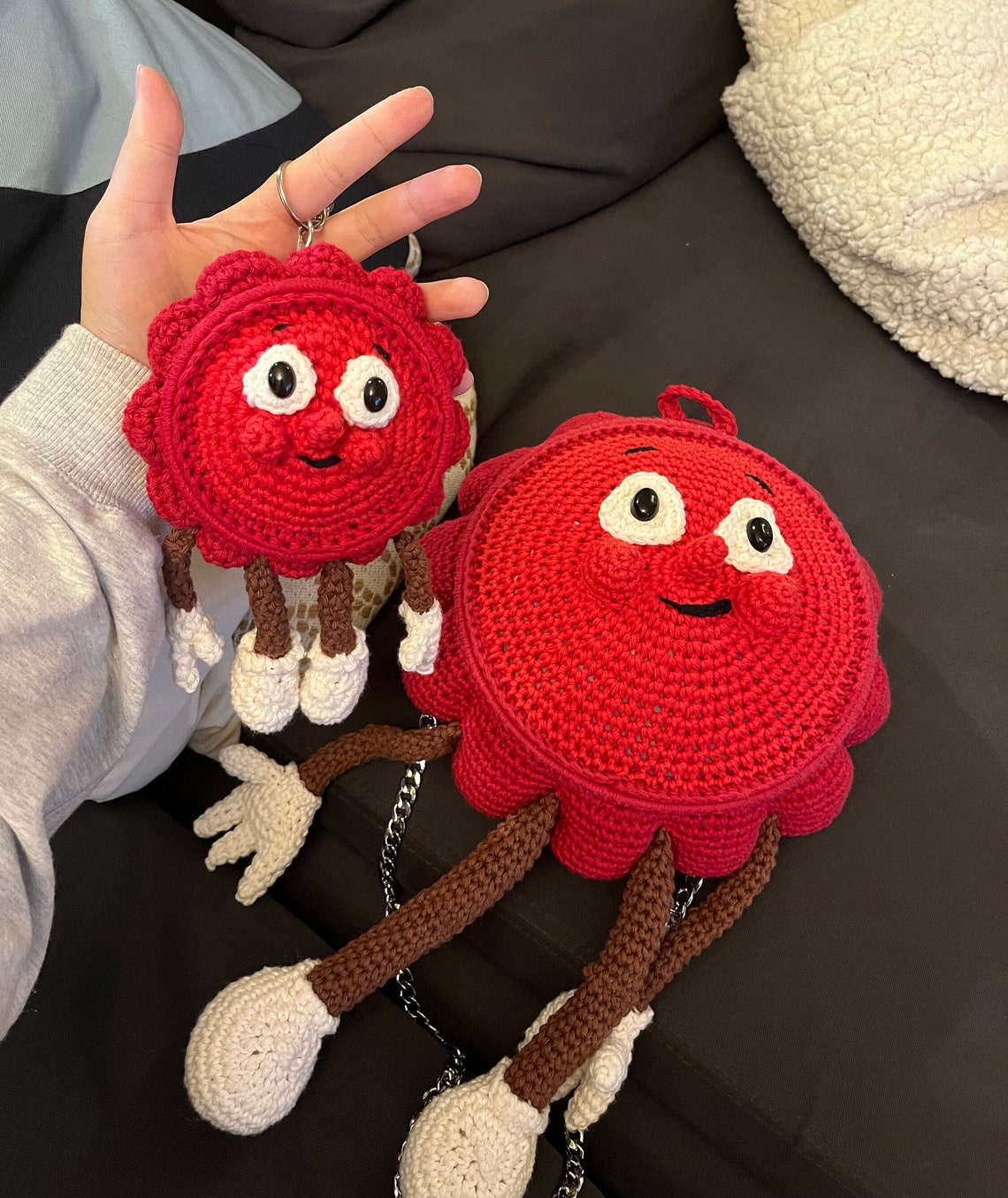 Fallout Mini Cappy Key Chain Backback Charm Crochet Pattern Amigurumi ...