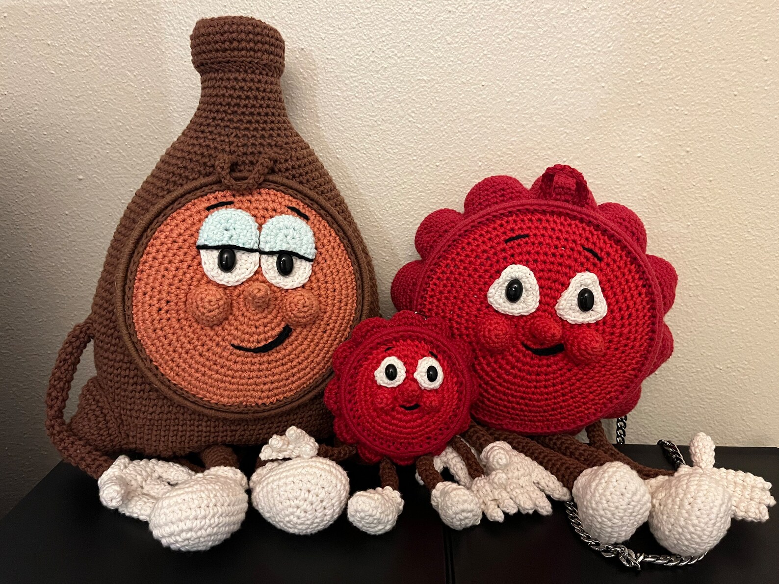 Fallout Mini Cappy Key Chain Backback Charm Crochet Pattern Amigurumi ...