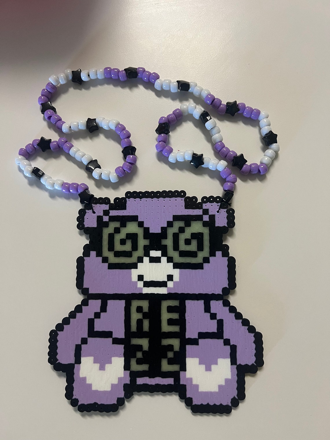 REZZ PERLER NECKLACE - Etsy