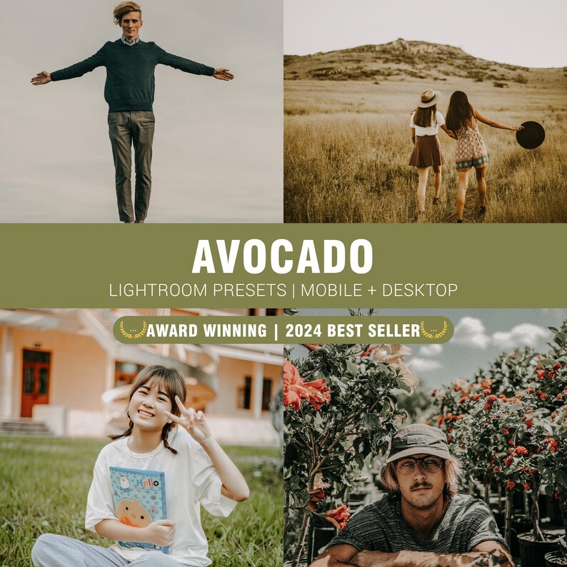 Avocado Presets-professional Photography-mobile & Desktop Lightroom Preset Bundle Instagram ...